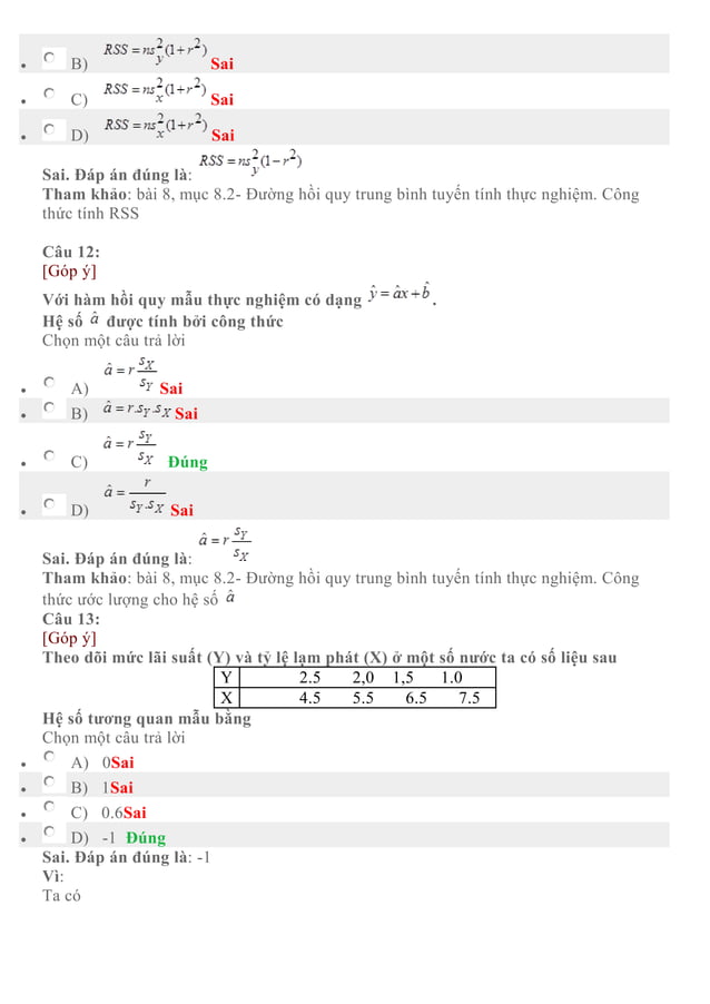 Luyen tap trac nghiem | PDF