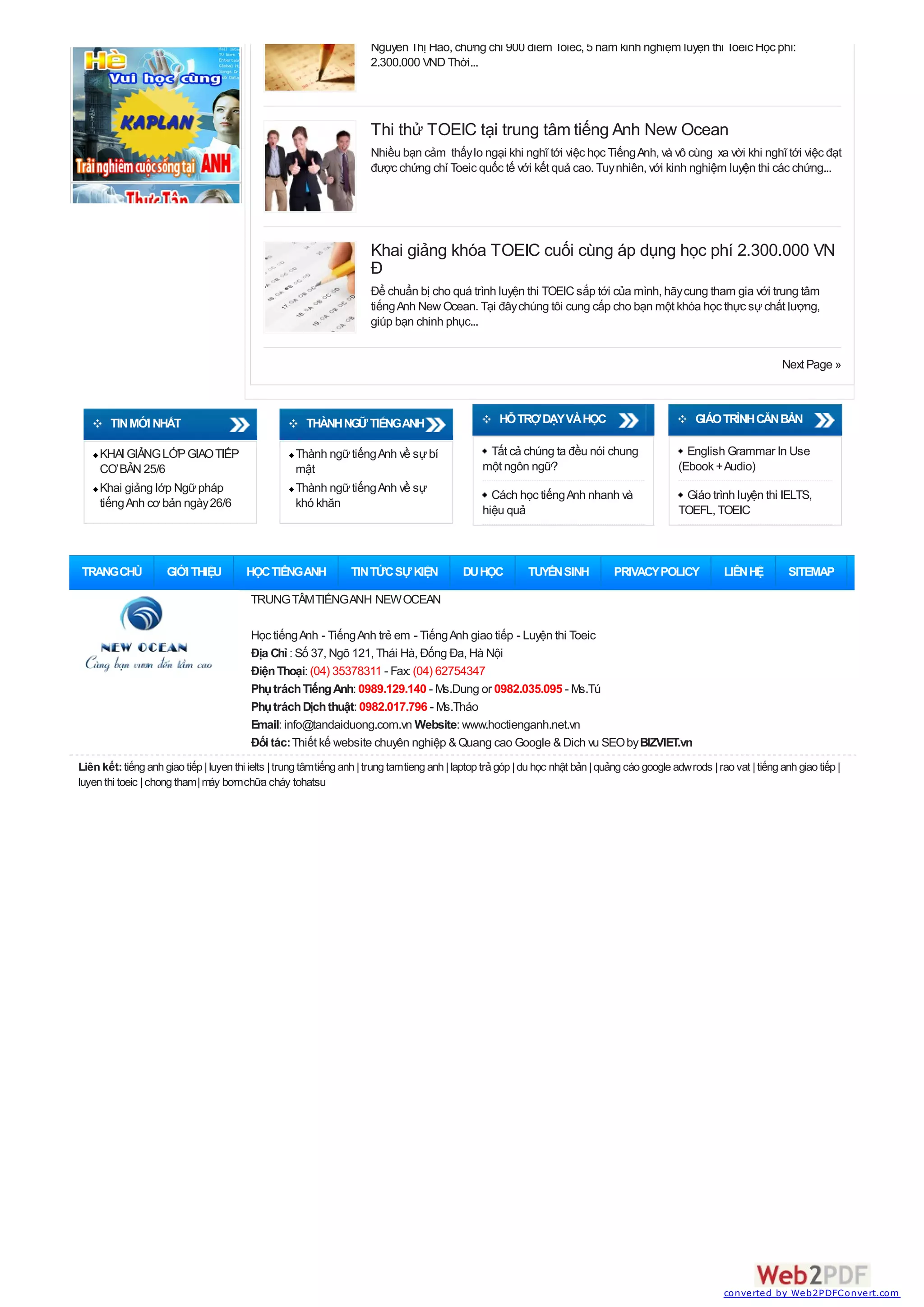 Luyen thi toeic | PDF