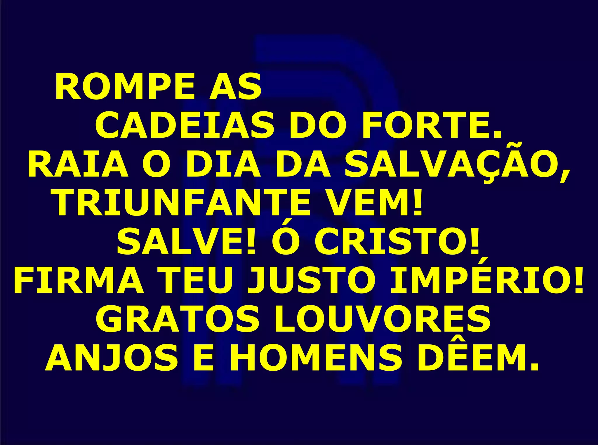 008 - Nasce Jesus, fonte de luz | PPT