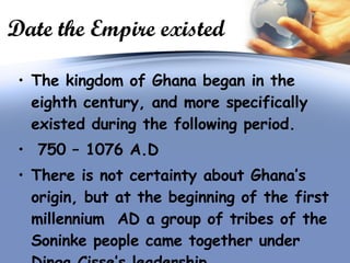Ghana Empire | PPT