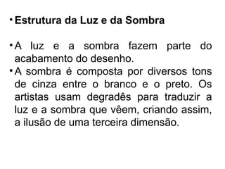Estudo de luz e sombra em desenhos | PDF