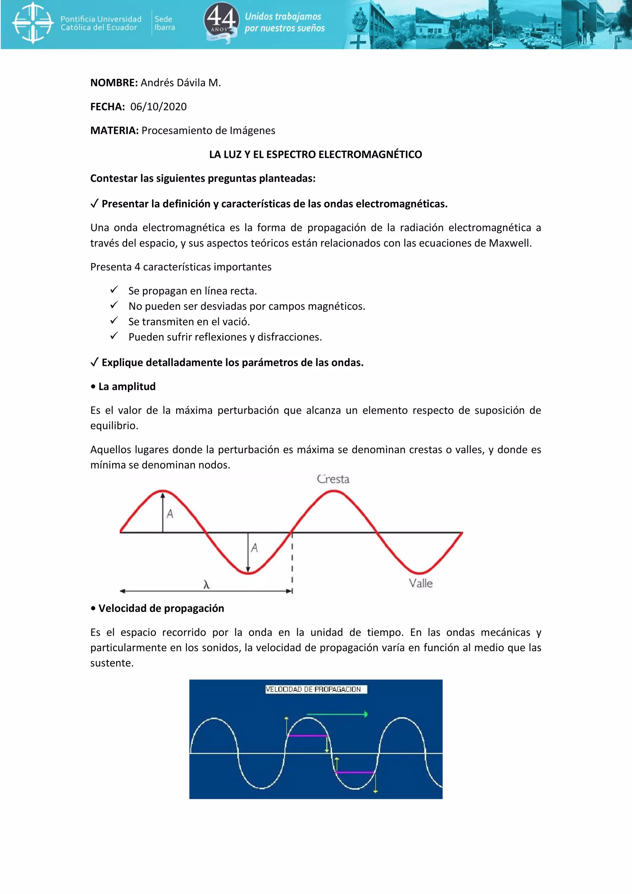 Luz y espectro electromagnetico | PDF