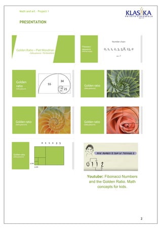 Polygon art and golden ratio inspired by Piet mondrian | PDF