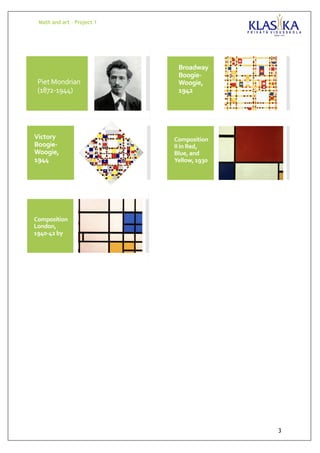 Polygon art and golden ratio inspired by Piet mondrian | PDF