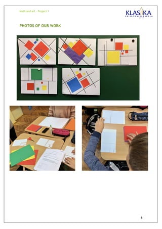 Polygon art and golden ratio inspired by Piet mondrian | PDF