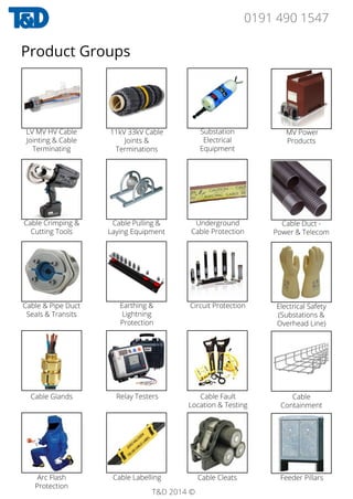 T&D LV-MV Electrical Equipment Power Cabling Jointing Overview | PDF