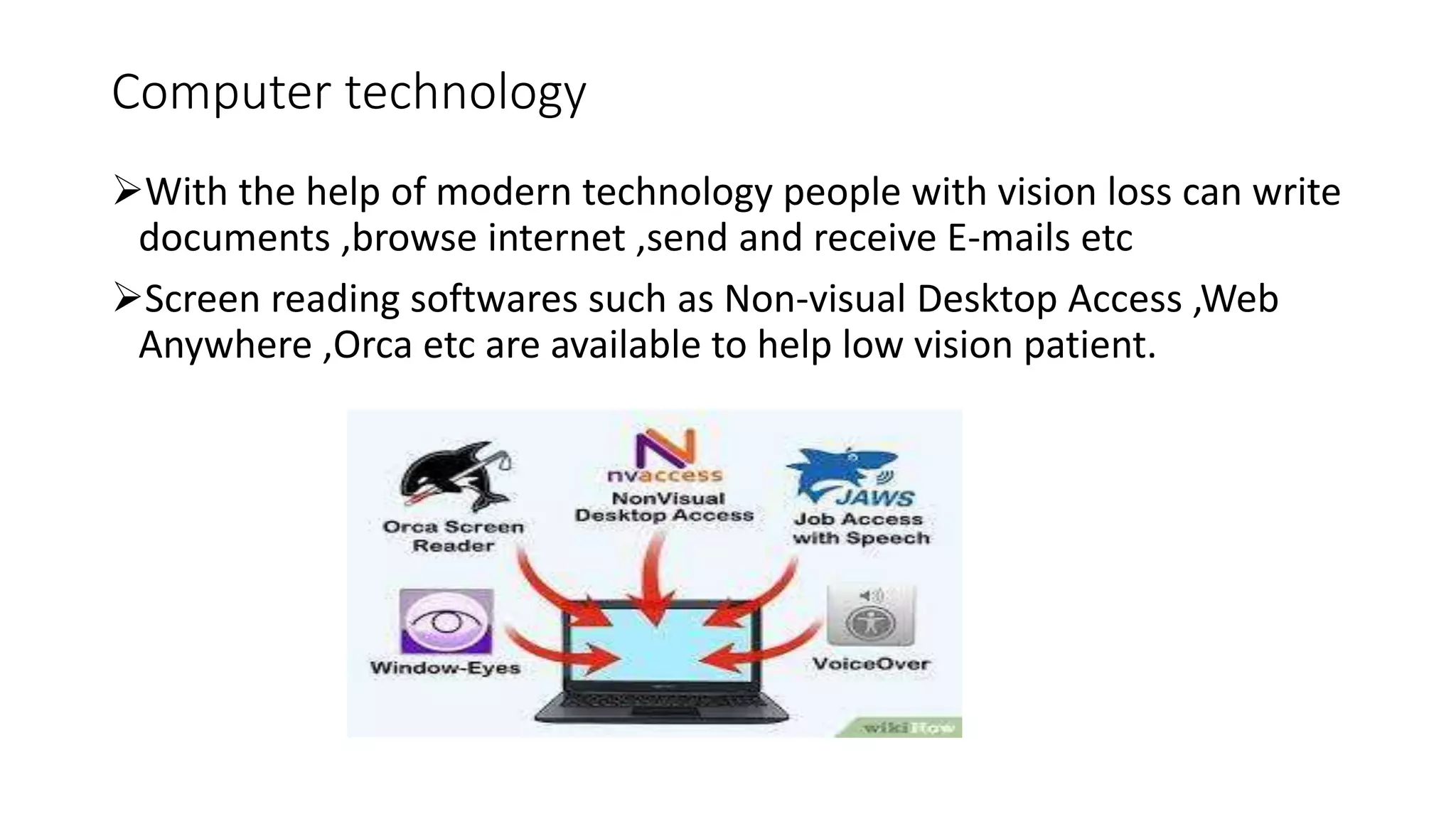 Optical aids for low vision patients : is it all we need to do ? | PPT