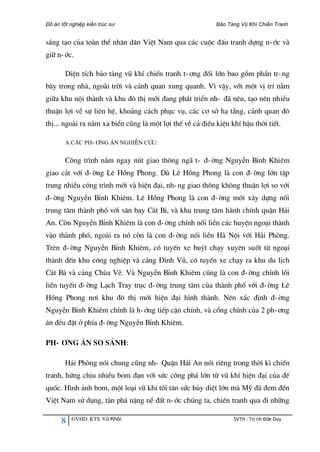 Luận văn tốt nghiệp: Bảo Tàng Vũ Khí Chiến Tranh, HOT | PDF