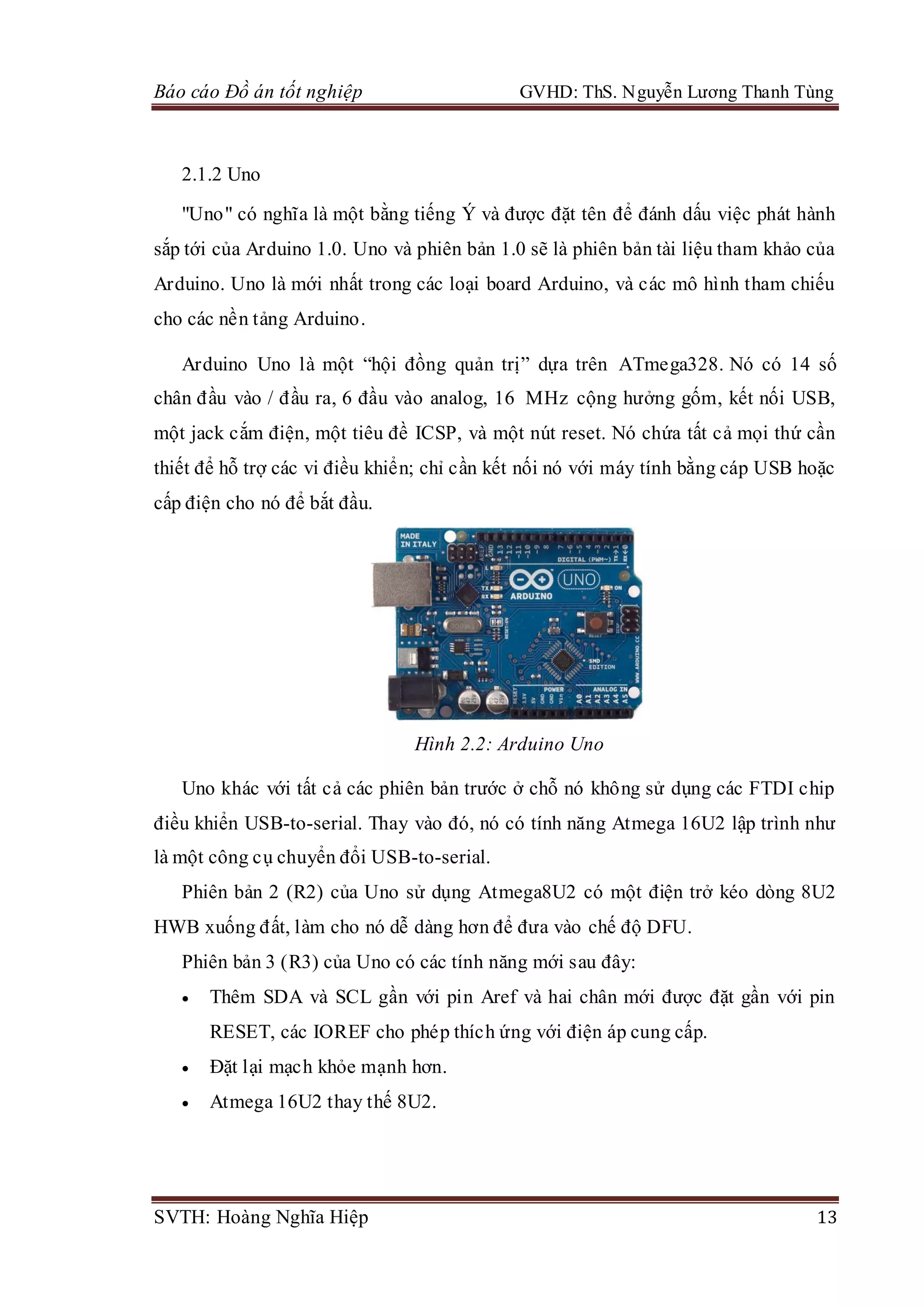 Đề tài: Mô hình phân loại sản phẩm theo chiều cao dùng Arduino | PDF
