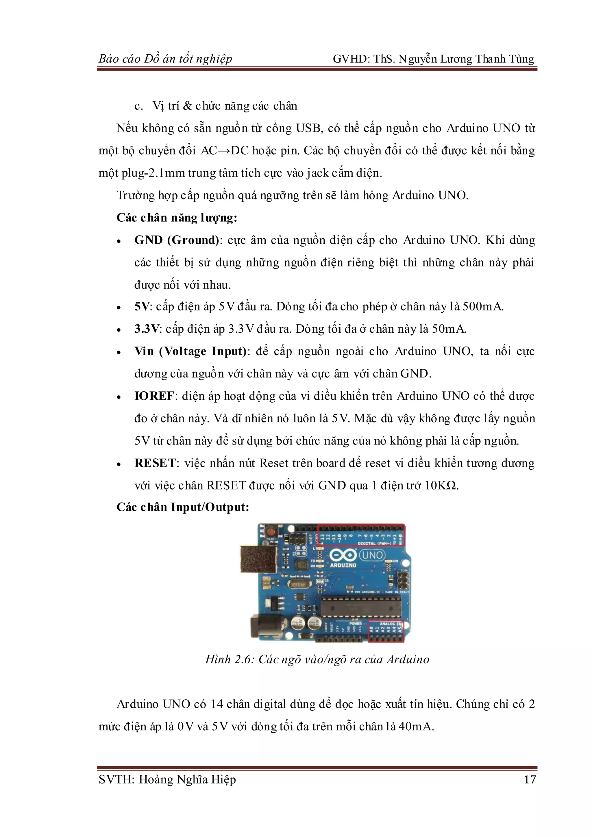 Đề tài: Mô hình phân loại sản phẩm theo chiều cao dùng Arduino | PDF