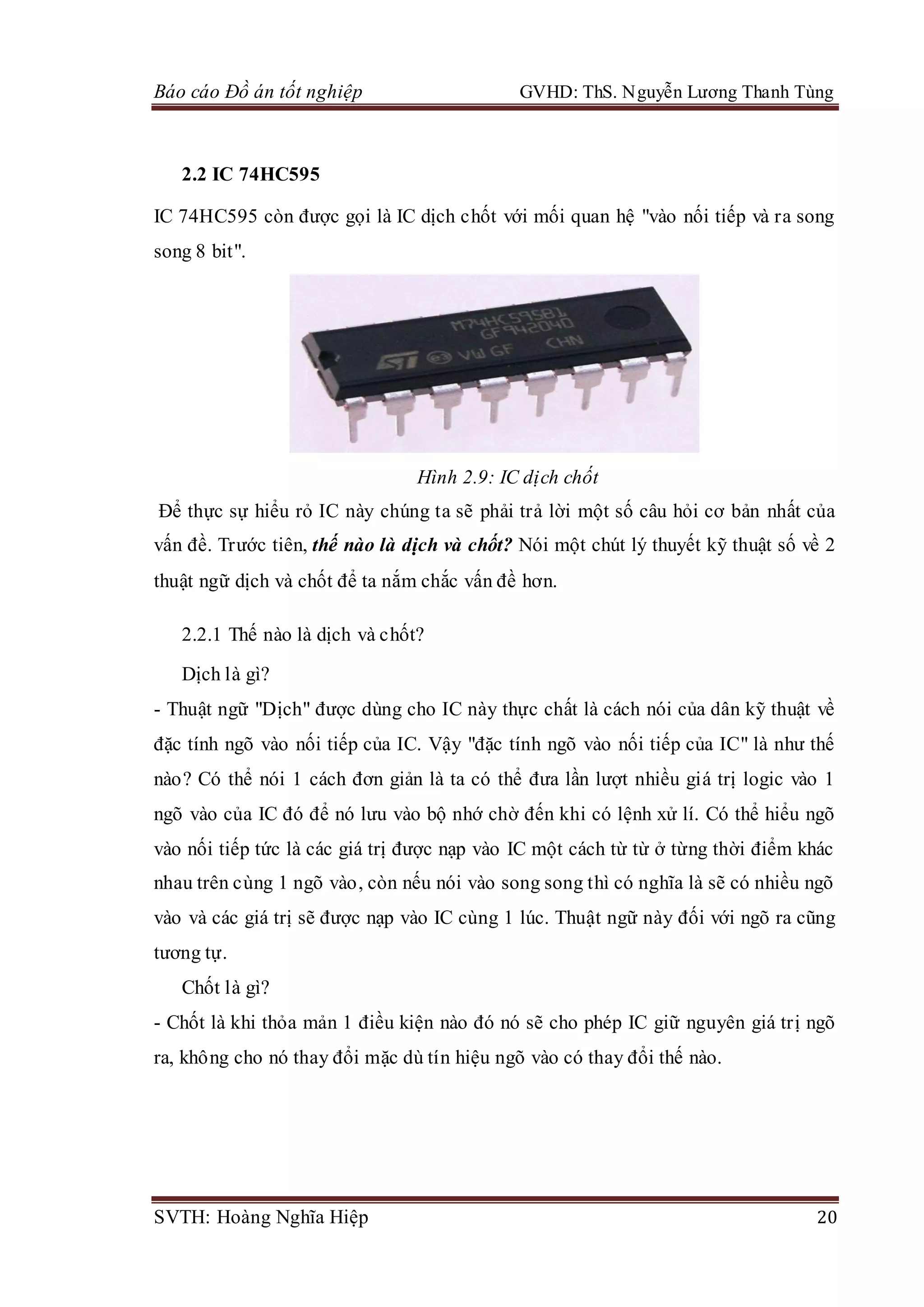 Đề tài: Mô hình phân loại sản phẩm theo chiều cao dùng Arduino | PDF