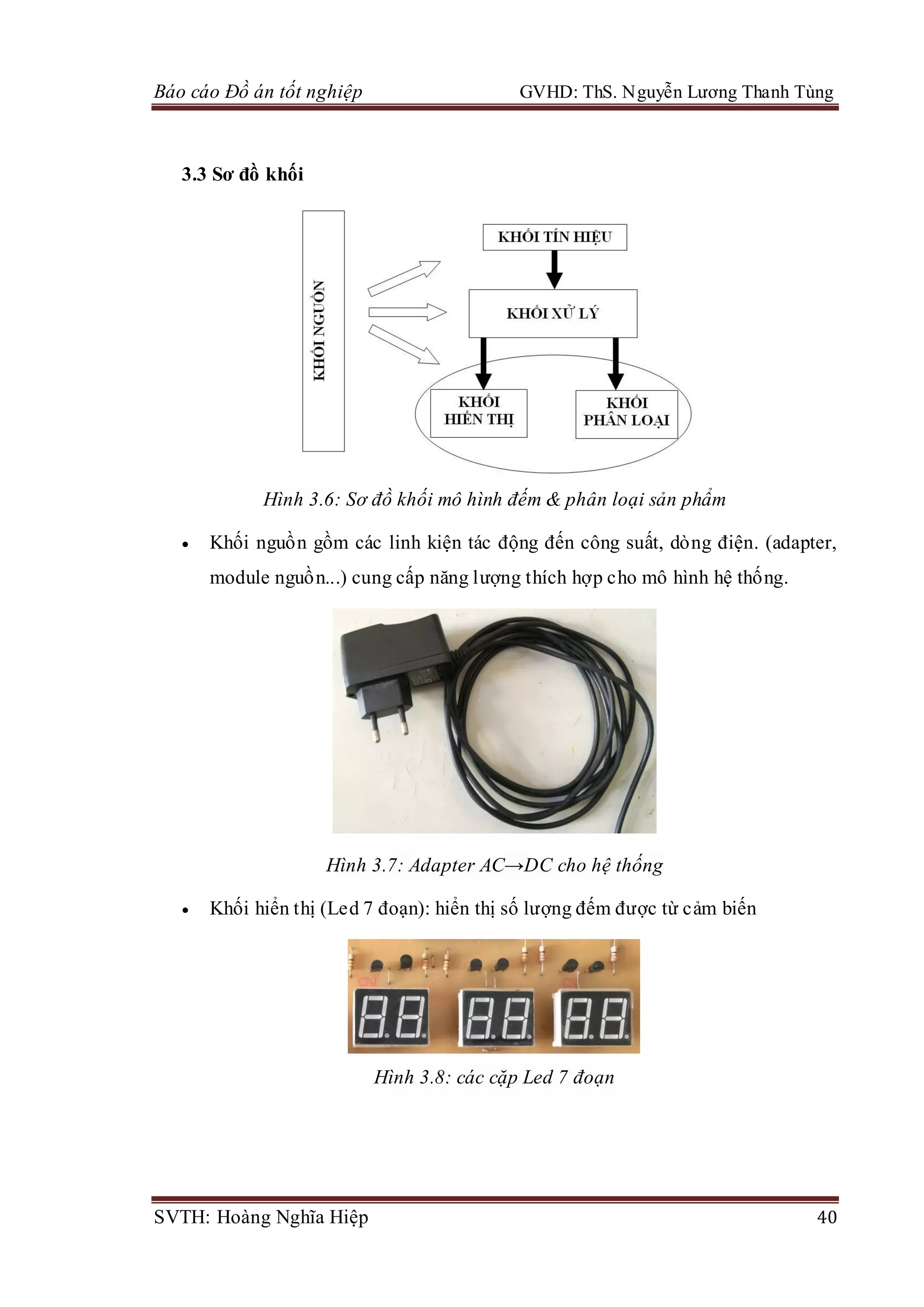 Đề tài: Mô hình phân loại sản phẩm theo chiều cao dùng Arduino | PDF