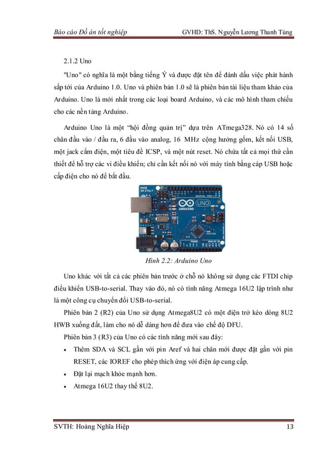 Đề tài: Mô hình phân loại sản phẩm theo chiều cao dùng Arduino | PDF