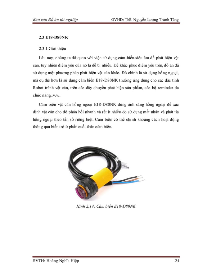 Đề tài: Mô hình phân loại sản phẩm theo chiều cao dùng Arduino | PDF