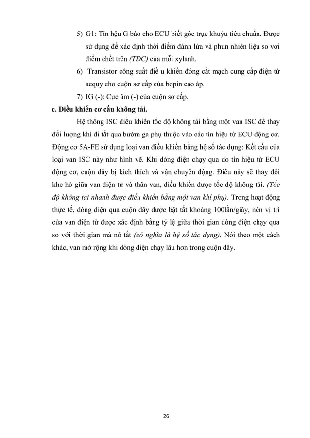 Đề tài: Hệ thống phun xăng điện tử tiết kiệm năng lượng trong ô tô | PDF