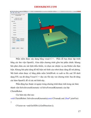 Đề tài: Chế tạo robot phục vụ cho công cuộc tự động hóa sản xuất | DOC