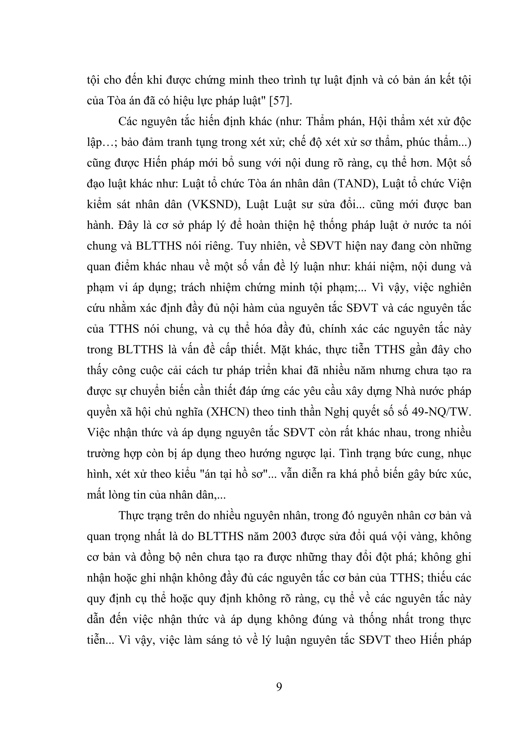 Luận Văn Nguyên Tắc Suy đoán Vô Tội Trong Luật Tố Tụng Hình Sự Hot Pdf
