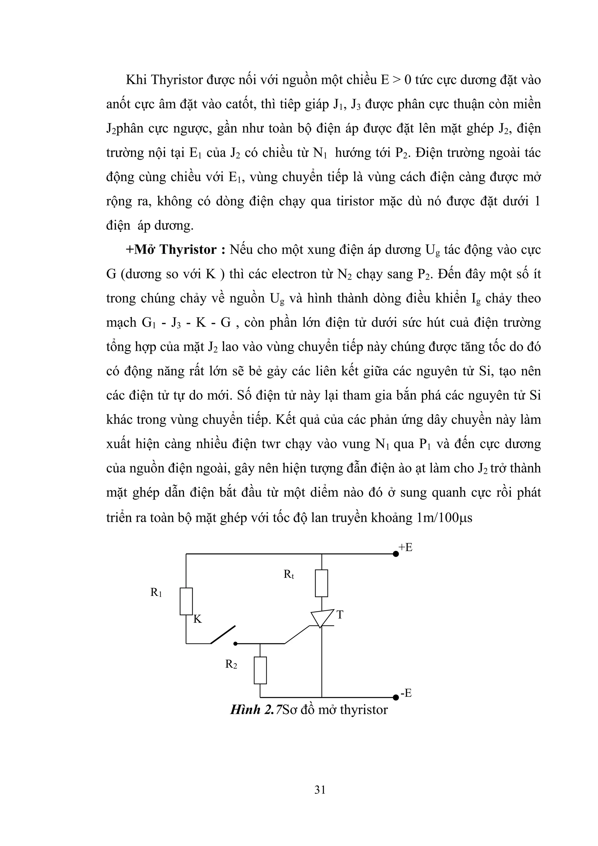 Chế tạo bộ chỉnh lưu Thyristor điều khiển động cơ một chiều, HAY | PDF