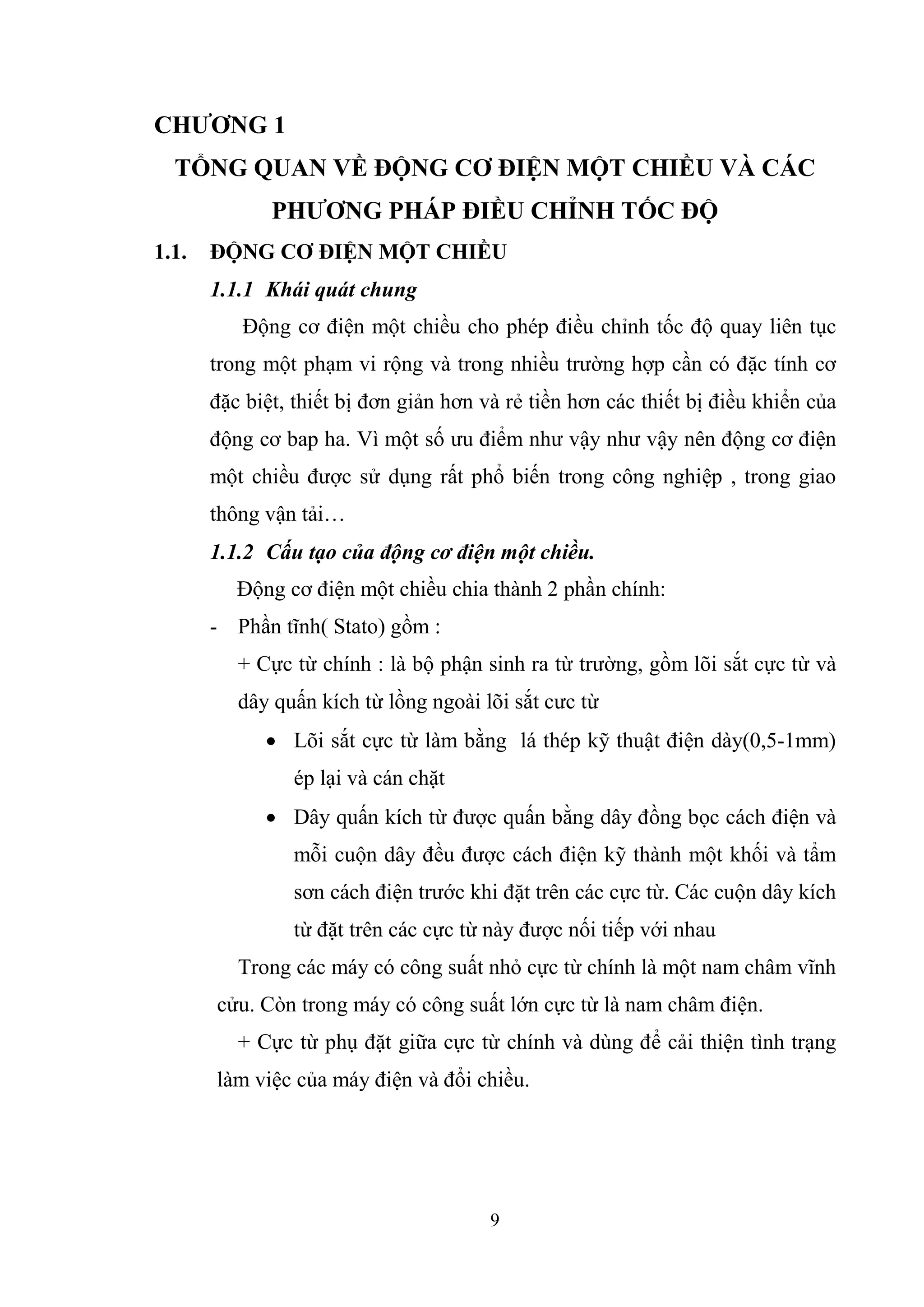 Chế tạo bộ chỉnh lưu Thyristor điều khiển động cơ một chiều, HAY | PDF