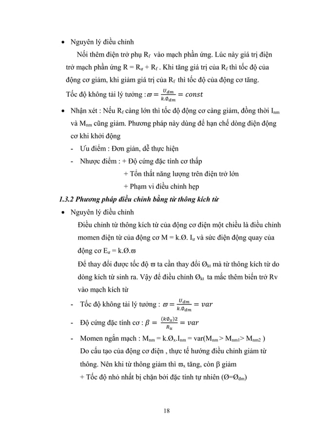 Chế tạo bộ chỉnh lưu Thyristor điều khiển động cơ một chiều, HAY | PDF