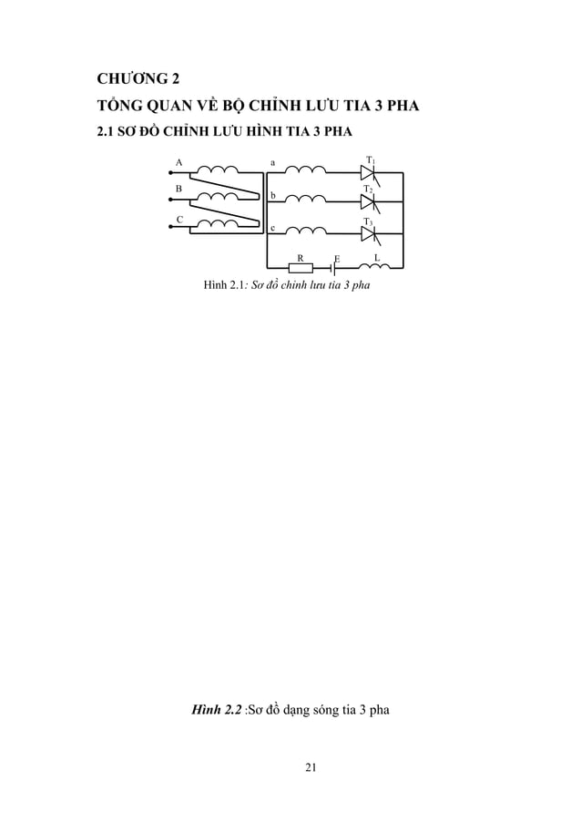 Chế tạo bộ chỉnh lưu Thyristor điều khiển động cơ một chiều, HAY | PDF
