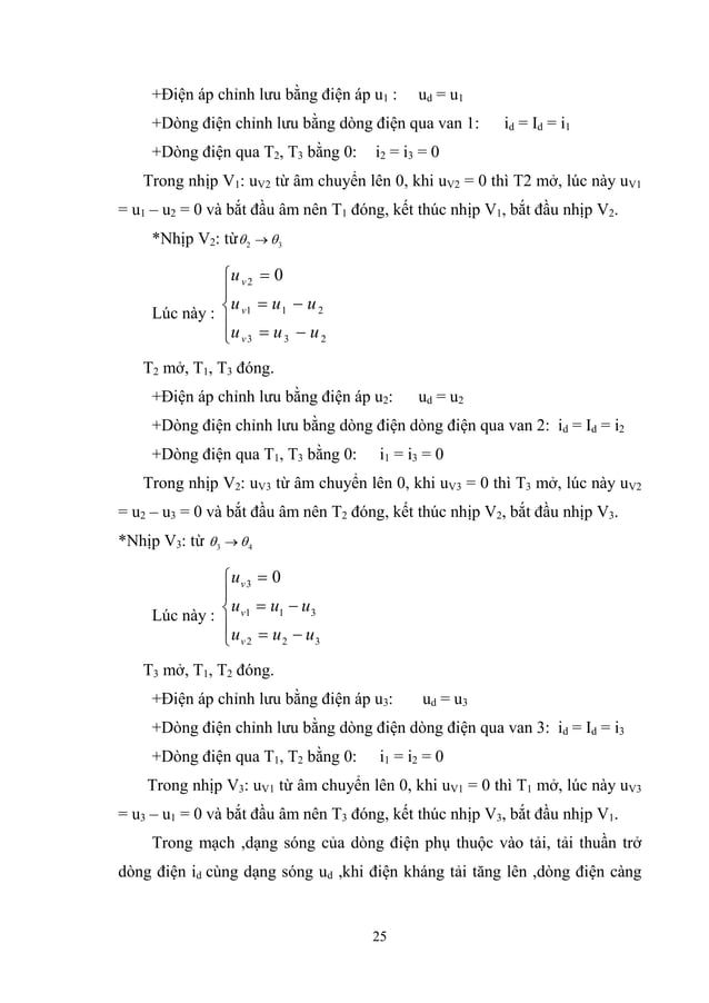 Chế tạo bộ chỉnh lưu Thyristor điều khiển động cơ một chiều, HAY | PDF