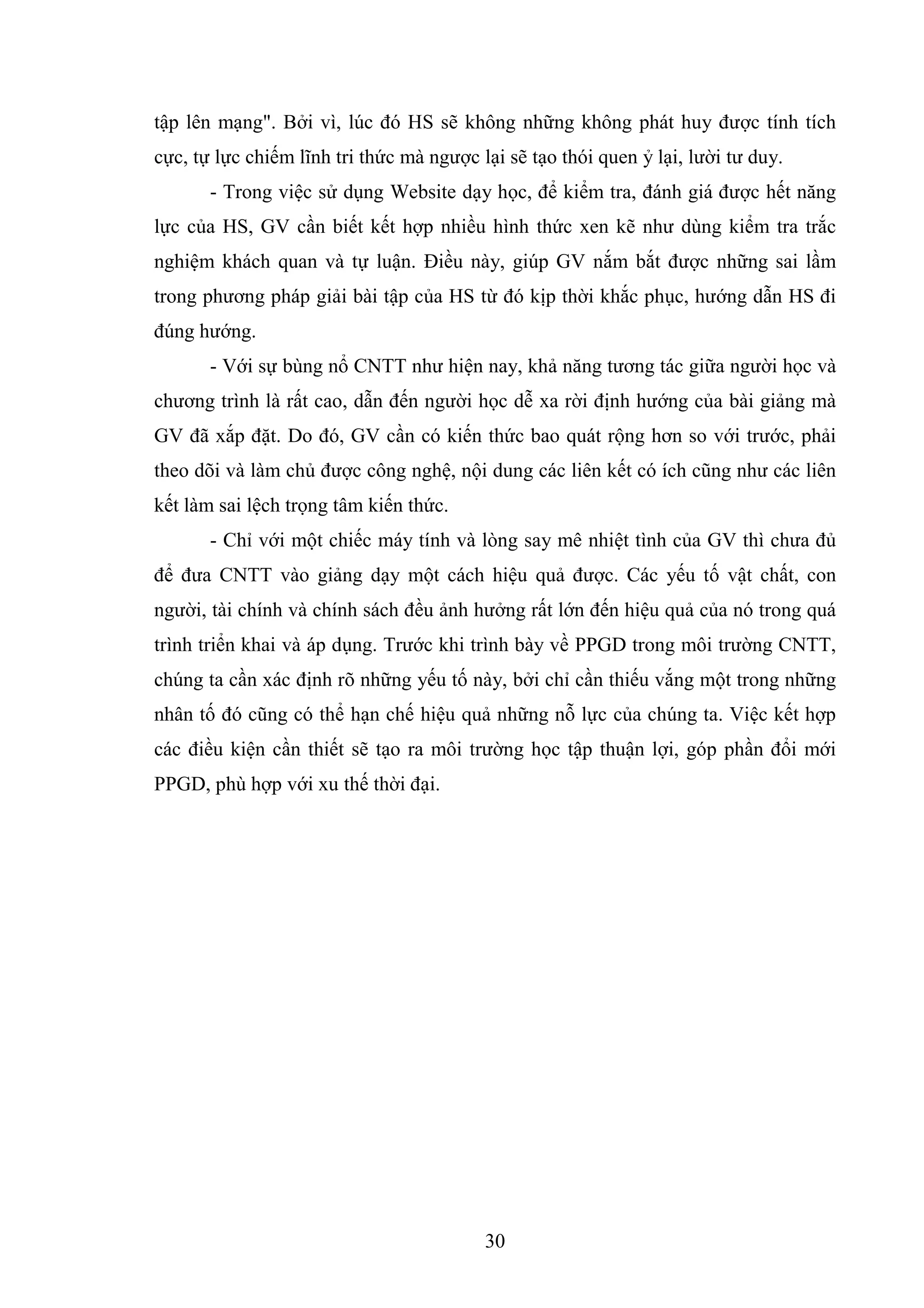 Luận văn: Tích cực hoá hoạt động nhận thức của học sinh trong dạy học chương Sóng ánh sáng Vật ...