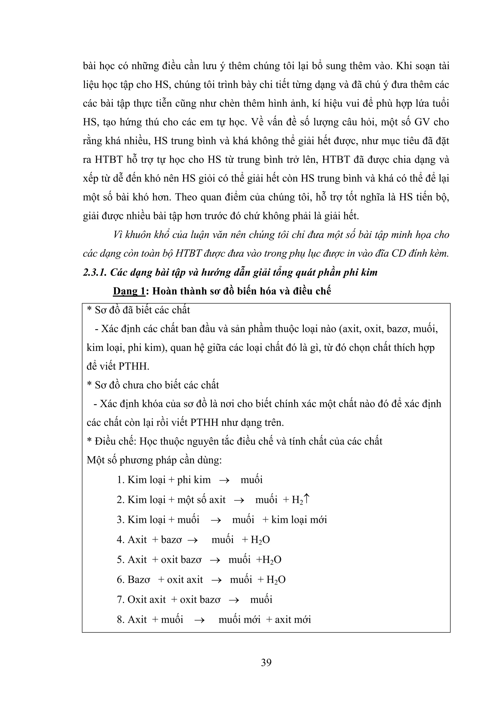 Luận văn: Xây dựng và sử dụng hệ thống bài tập nhằm phát triển năng lực tự học cho học sinh ...