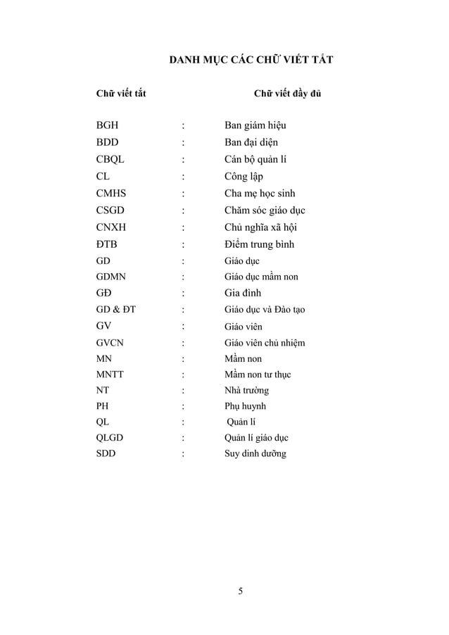 Luận văn: Quản lý sự phối hợp giữa nhà trường và gia đình trong công tác chăm sóc, giáo dục trẻ ...