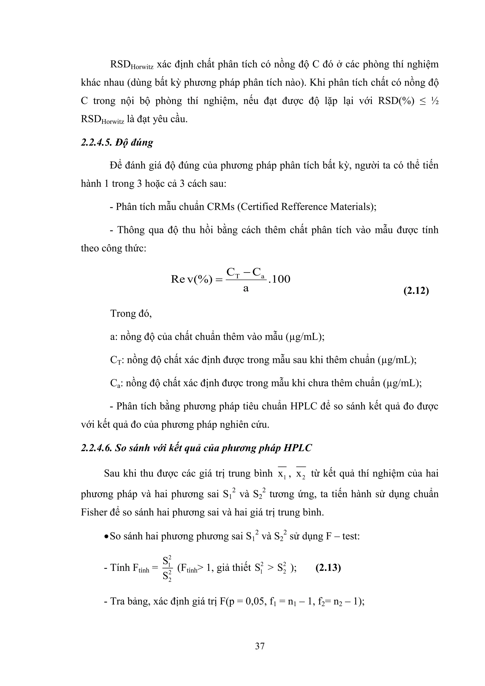 Luận văn: Xác định đồng thời paracetamol và cafein trong dược phẩm bằng phương pháp quang phổ ...