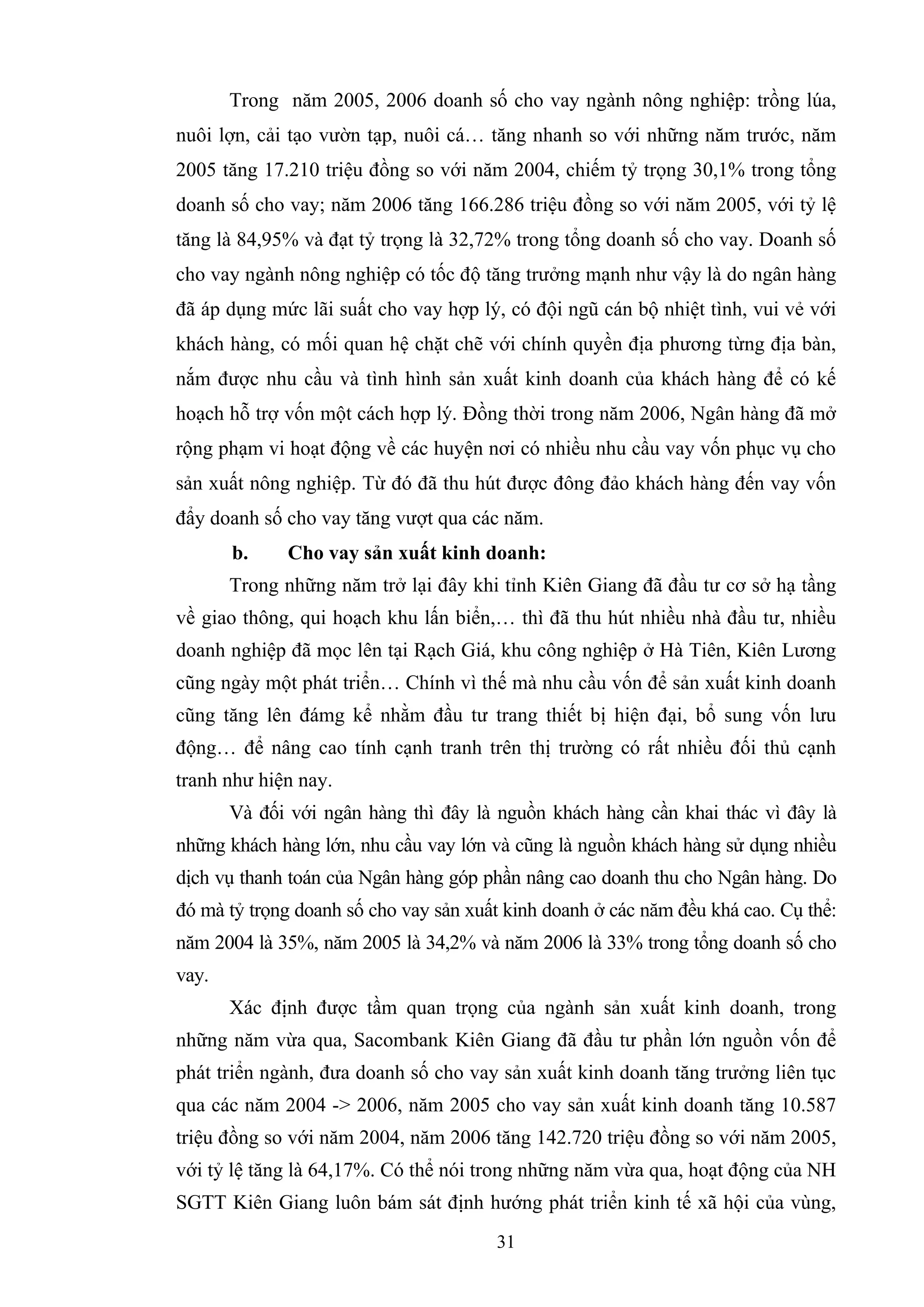 PHÂN TÍCH KẾT QUẢ HOẠT ĐỘNG KINH DOANH CỦA NGÂN HÀNG THƯƠNG MẠI CỔ PHẦN SÀI GÒN THƯƠNG TÍN CHI ...