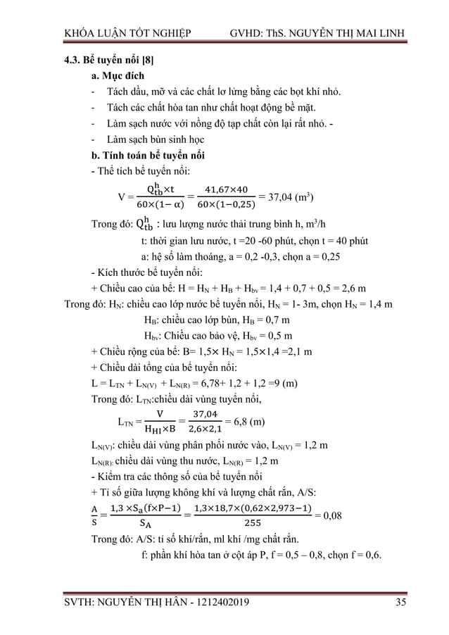 Đề tài: Hệ thống xử lý nước thải Nhà máy chế biến thủy sản, HOT | PDF