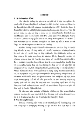 Đề tài: Mô hình thi công hệ kết cấu bê tông cốt thép nhà cao tầng | PDF