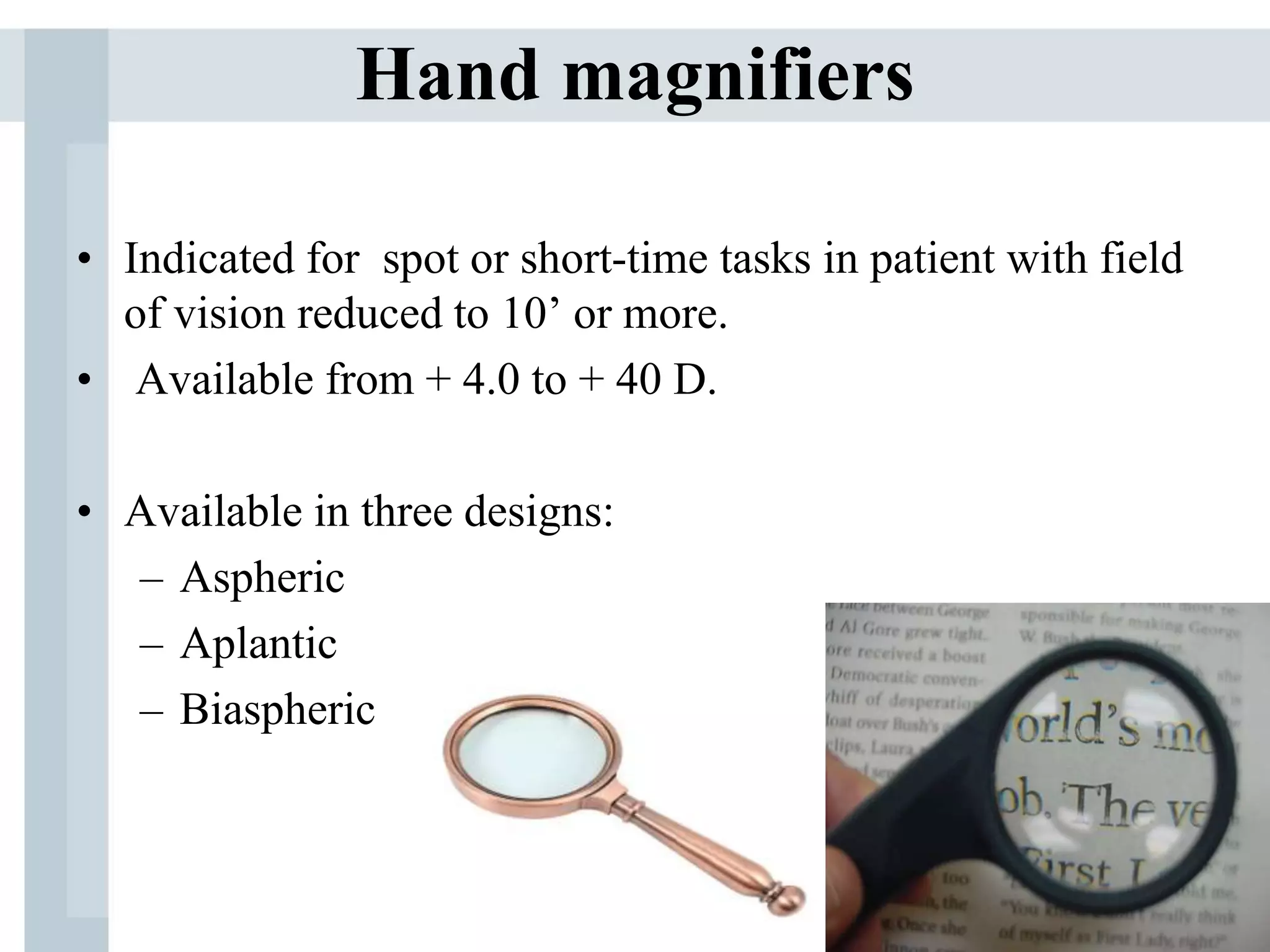 Low Vision Aids | PPTX