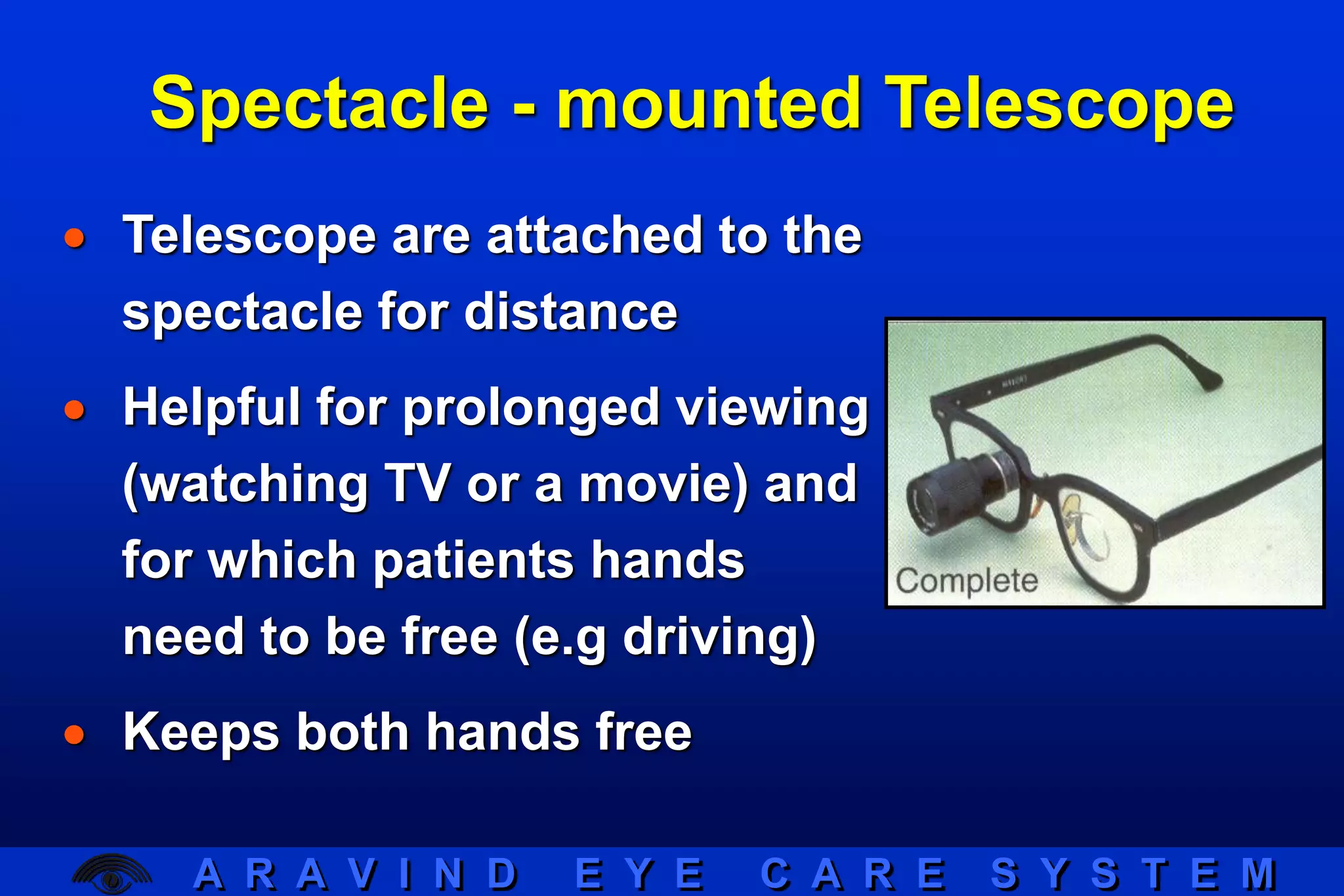 Low vision aids | PPT