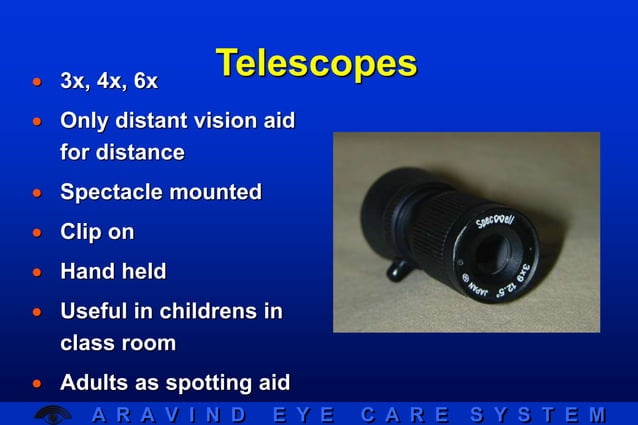 Low vision aids | PPT | Eye and Vision Conditions | Diseases and Conditions