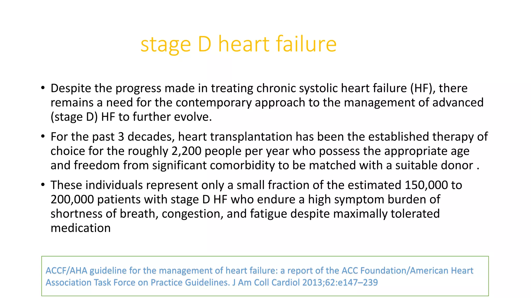 LEFT VENTRICULAR ASSIST DEVICE- DESTINATION THERAPY | PPTX