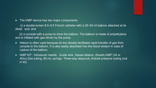LVAD & IABP by DR. T.N.Shanta.final | PPTX