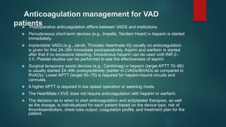 LVAD & IABP by DR. T.N.Shanta.final | PPT