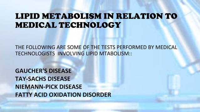 Chapter 8 lipid metabolism | PPT