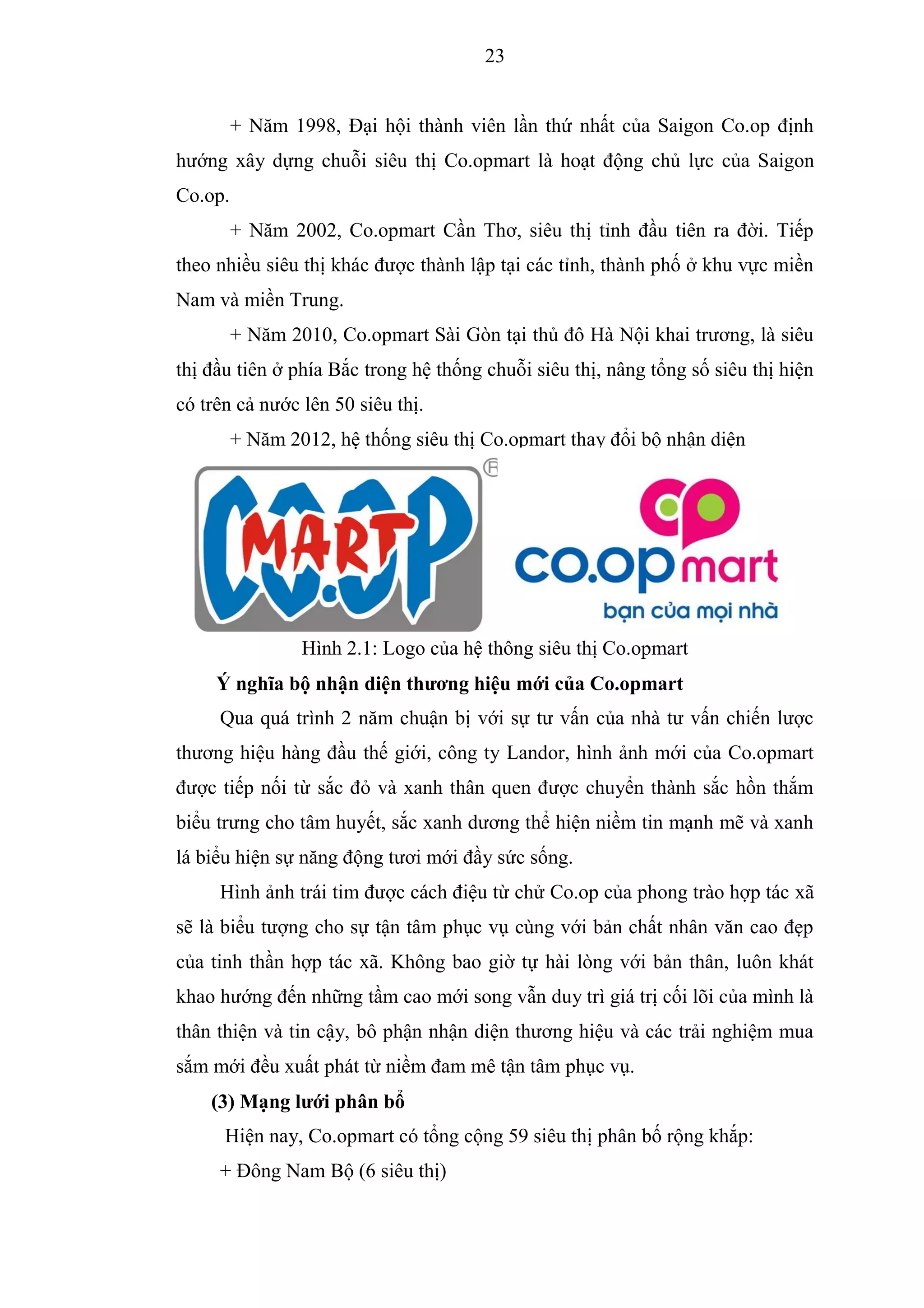 Luận văn: Chiến lược marketing cho co.opmart Cần Thơ, HAY | PDF