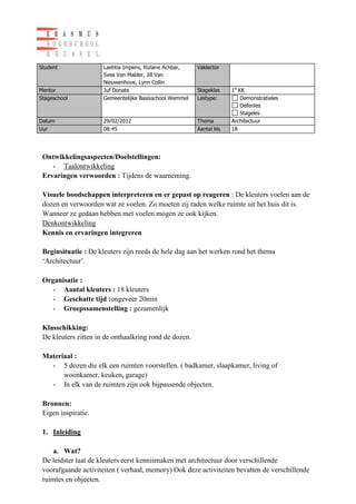 Lvb kijk en voeldozen | PDF