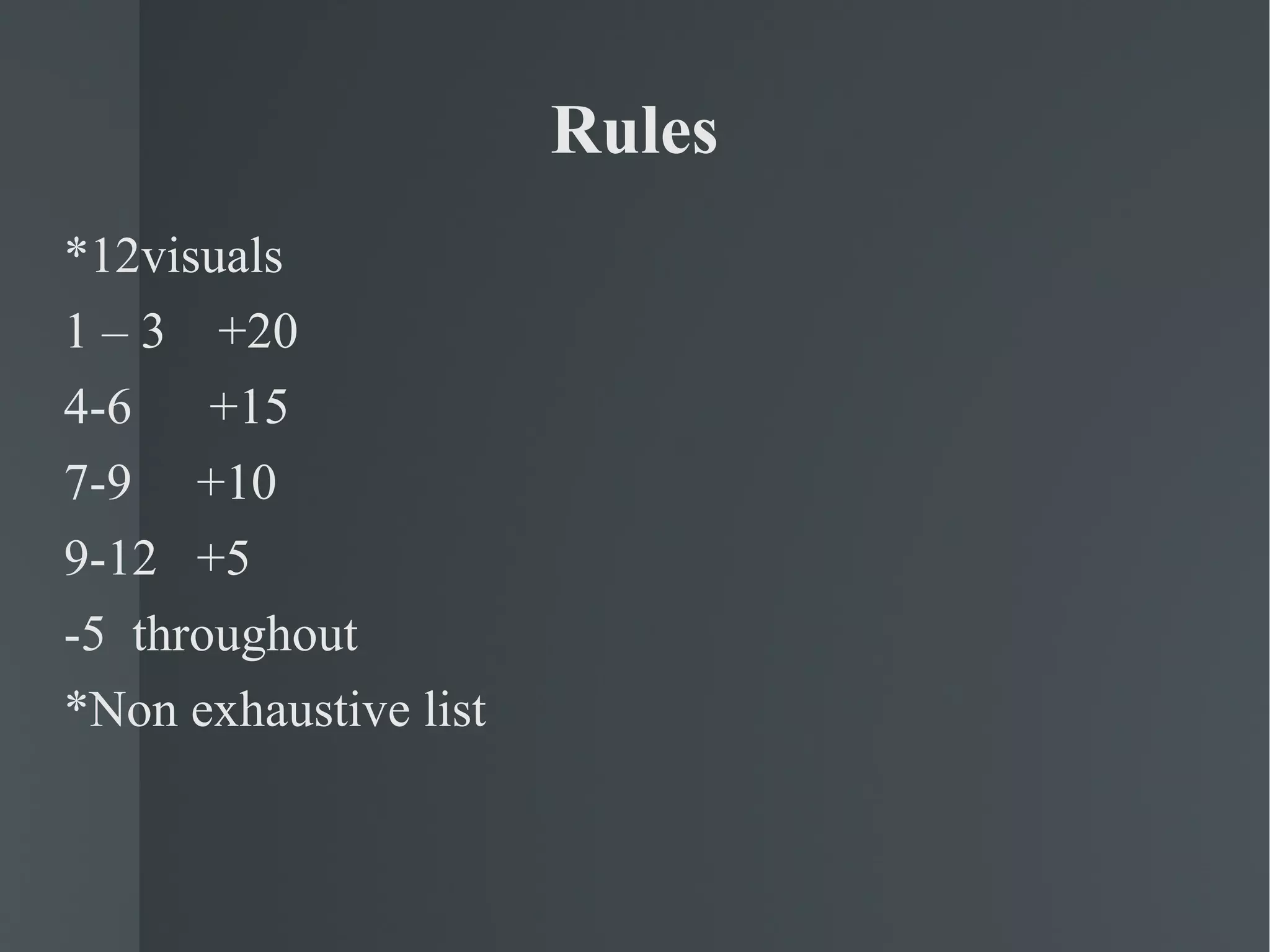 LONG VISUAL DOT SLASH QUIZ | PPT | Free Download