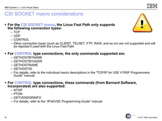 z/VSE Fast Path to Linux on System z | PPT