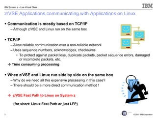 z/VSE Fast Path to Linux on System z | PPT