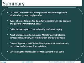 Managing Low Voltage Cable | PPT