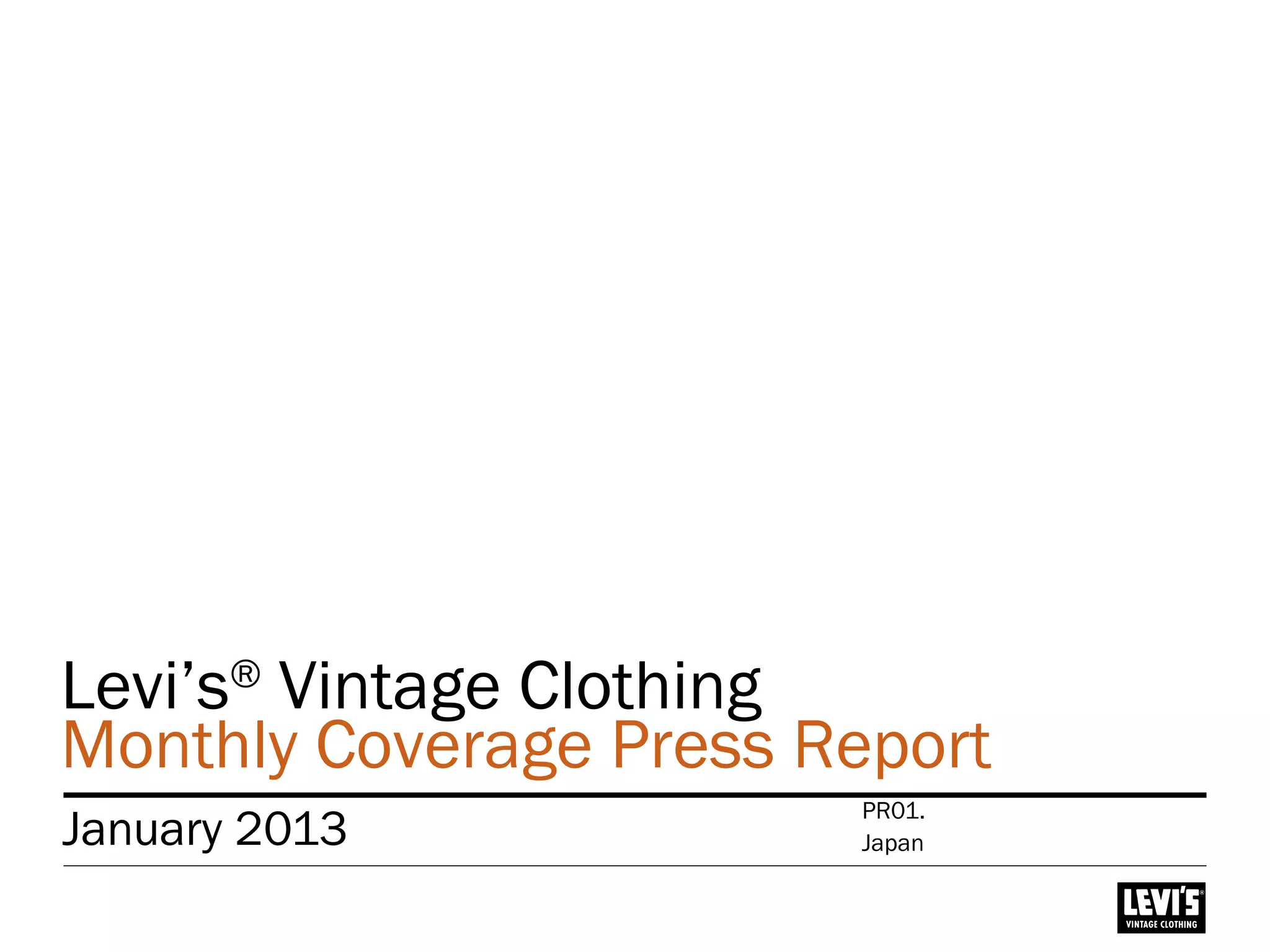 2013 January LVC Japan media coverage | PPT