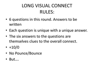 Quiz-adry Finals-Long connects | PPTX