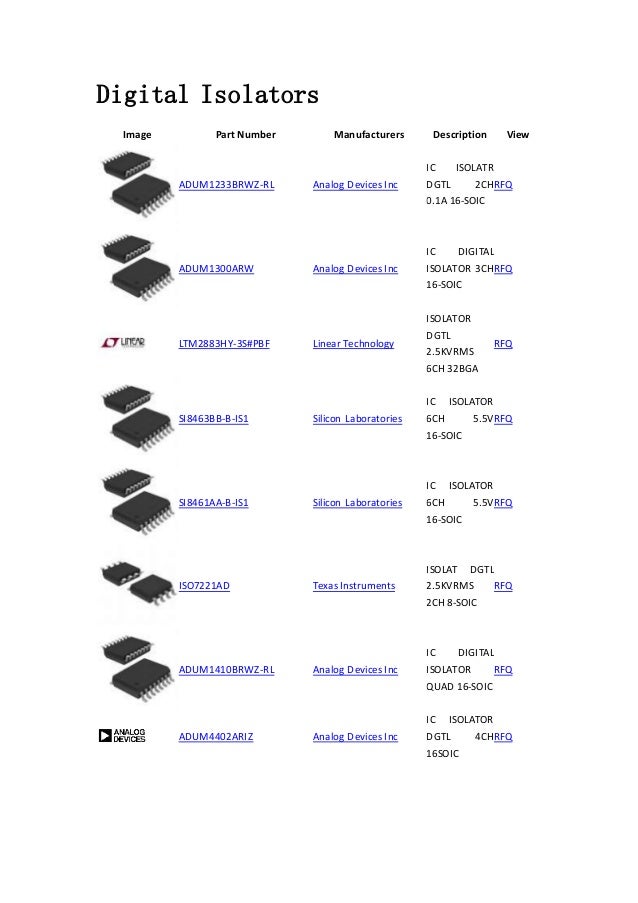 Digital isolator application notes - stormcross