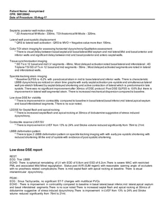 Lv dysynchrony reporting | DOCX